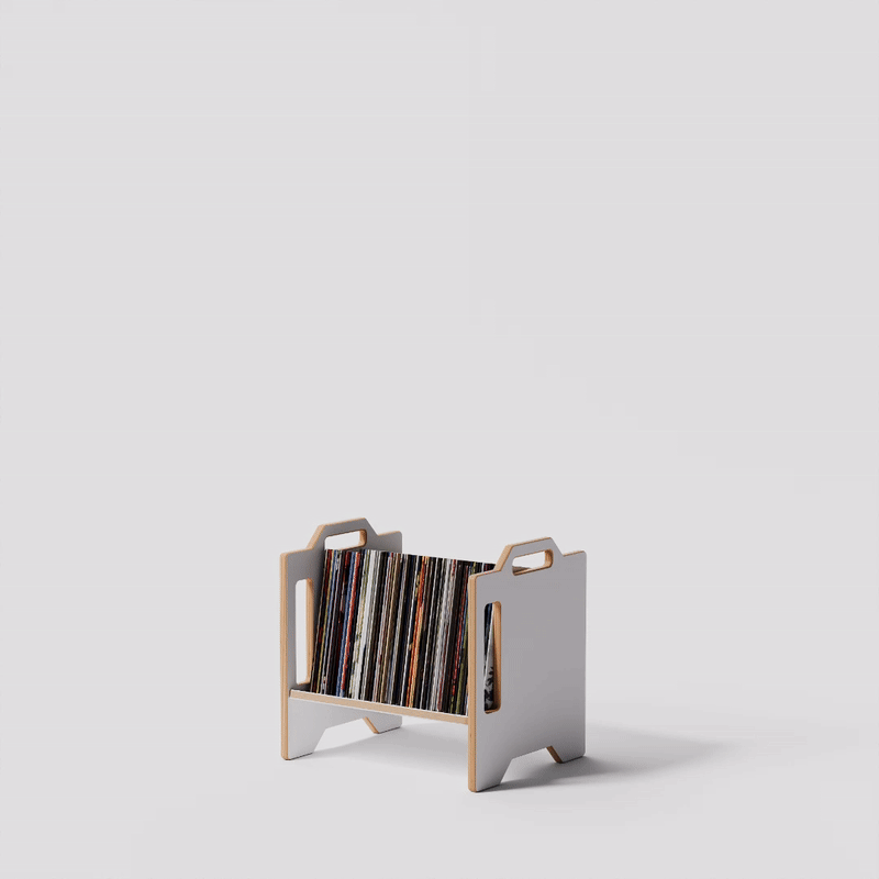 Modular Vinyl Record Storage – Bentolabs Design | Vinyl Record Storage